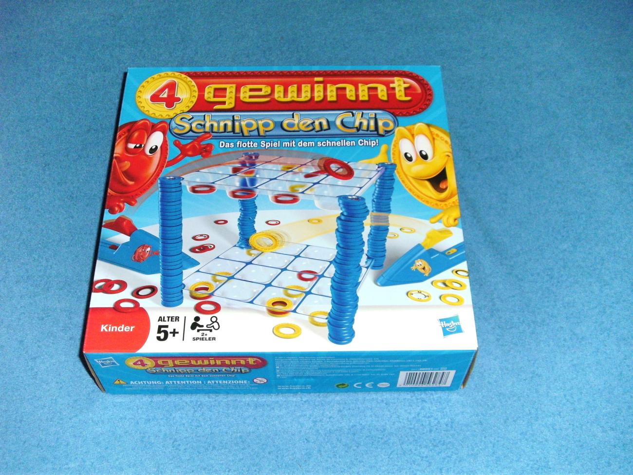 4 gewinnt Schnipp den Chip | brettspiele.digital